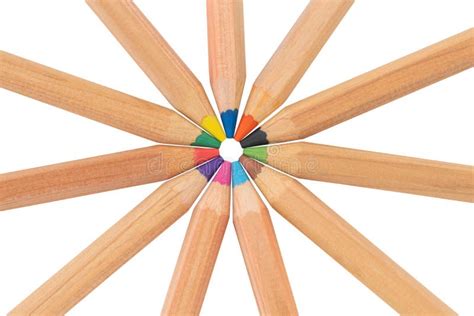 Assorted Color Pencils Stock Image Image Of Green Pastel 14121501