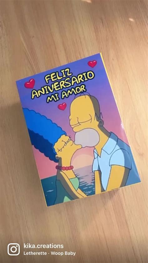 Caja De Los Simpsons Regalo Para Novio Idea Para San Valentin Cajas