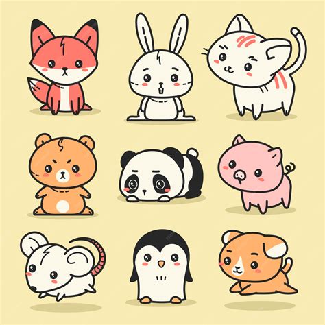 Pictures Of Cute Animals To Draw