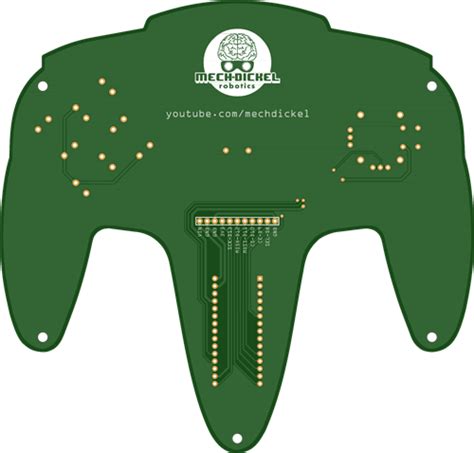 N64 Inspired Robot Controller Arduino Nrf24l01 Share Project Pcbway