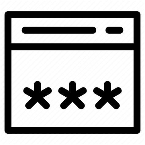 Password Security Access Protection Secure Safet Icon Download On Iconfinder