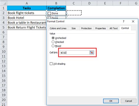 Checkbox In Excel Examples How To Create Checkbox In Excel