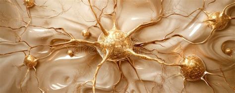 Artistic Visualization Of Dynamically Reshaping Neurons Symbolizing Enhanced Memory And
