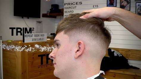 How To Skin Fade Tutorial ON A BARBER YouTube