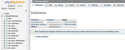 Phpmyadmin Database Management Tutorial Siteground Tutorials
