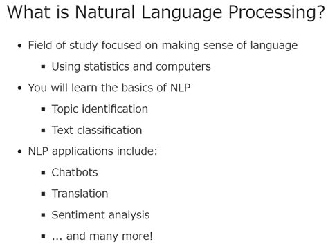 Introduction To Natural Language Processing In Python From Datacamp Way To Be A Data Scientist