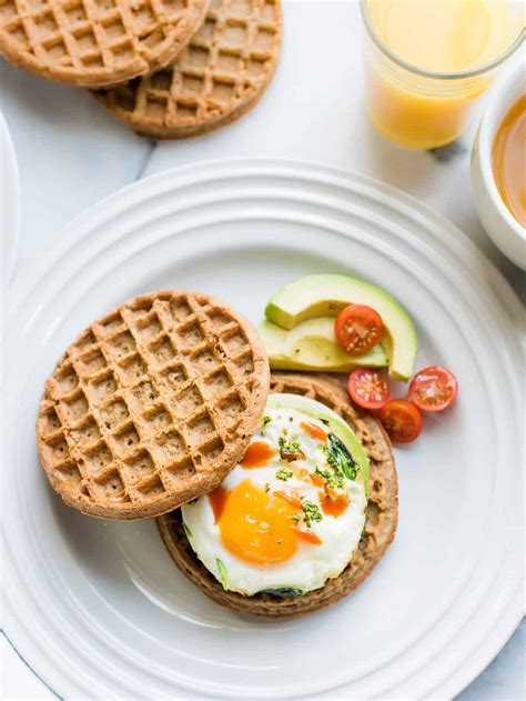 Waffle Breakfast Sandwich Kitchen Confidante