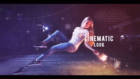 Cinematic Parallax Slideshow After Effects FilterGrade