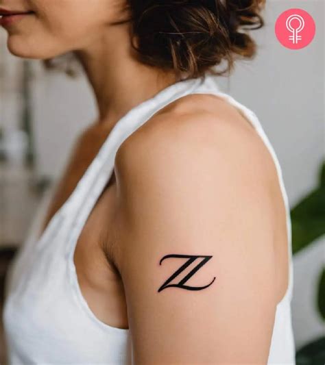 8 Unique Z Tattoo Ideas With Meanings