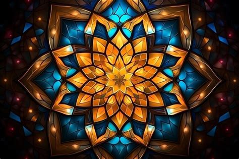 Premium Ai Image Islamic Geometric Patterns In Various Contexts