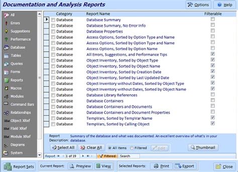 Total Access Analyzer Tour Reports