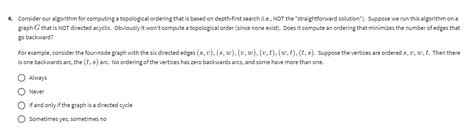 solved 1 consider a directed graph with distinct and