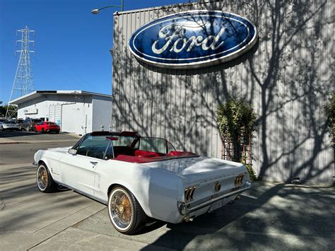 Vogue Time To Drop The Top 🔝 1967 Mustang Rolling On Vogue Tyres