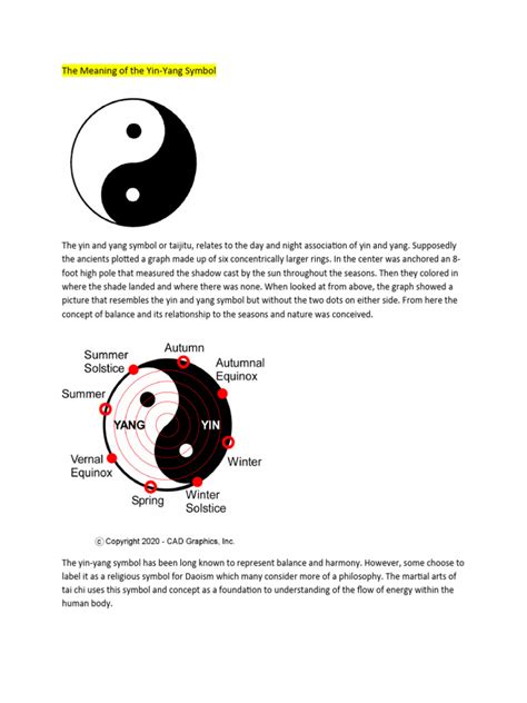Meaning Of The Symbol Yin And Yang Pdf Philosophy Science