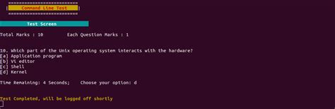 github utsavasingh command line test command line test is a bash shell based tool that