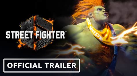 Street Fighter 6 Official Blanka Overview Trailer Youtube