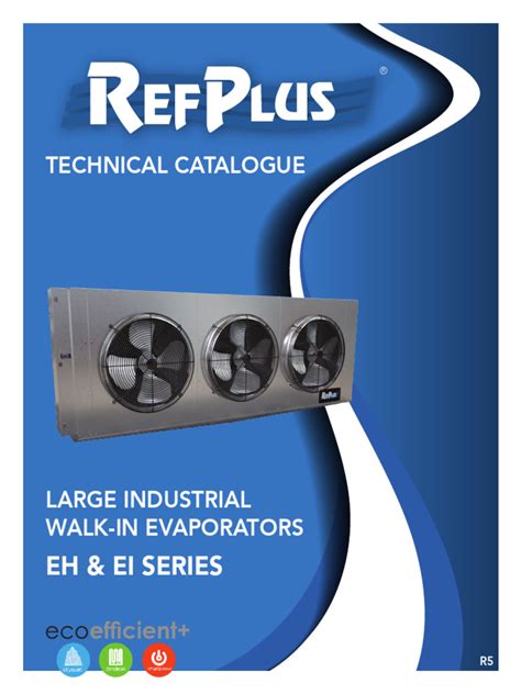 Refplus Evaporator Catalog Eh And Ei Pdf Refrigerator Thermostat