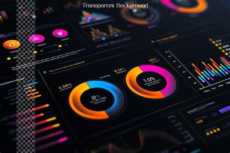 Kpi Visualization Psd High Quality Free Psd Templates For Download