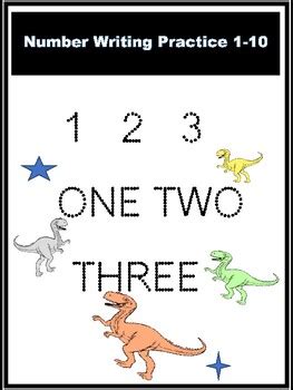 Numbers Writing Practice By Mayureeporn Poosopa TPT