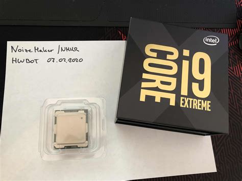 [SOLD][EU] Intel Core i9-10980XE Extreme Edition - Sold - HWBOT ...