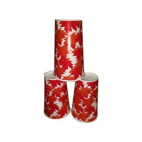 Multicolor 400 Ml Disposable Printed Paper Glasses 05 2mm At Rs 135piece In Radaur