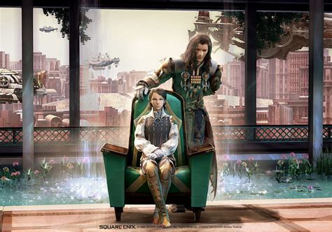 Larsa Ferrinas Solidor And Vayne Carudas Solidor Final Fantasy And 1
