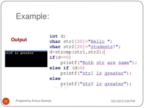 c programming string