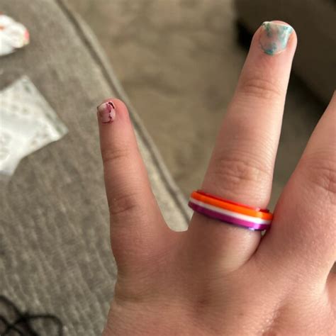 Lgbtq Fidget Rings Pride Flag Fidget Rings Pride Month Lgbtq Flag Ring Lesbian Gay Mlm
