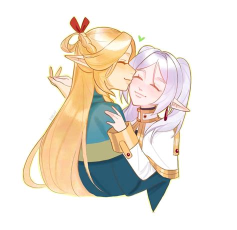 Frieren And Marcille Donato Sousou No Frieren And 1 More Drawn By