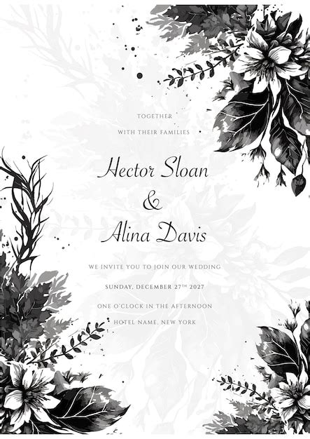 Premium Vector Colorful Colourful Floral Flower Elegant Wedding