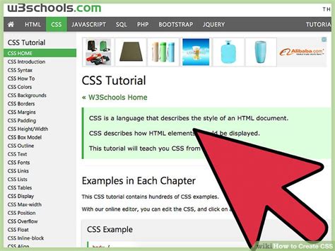 How To Create Css With Pictures Wikihow