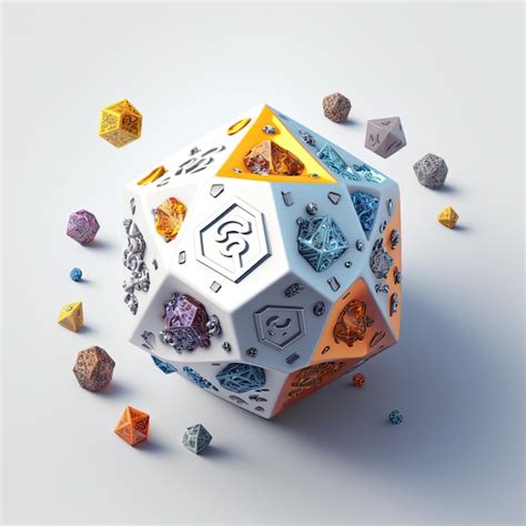 Premium Photo Rpg Dice Isometric Rpg Item Object For Rpg Game