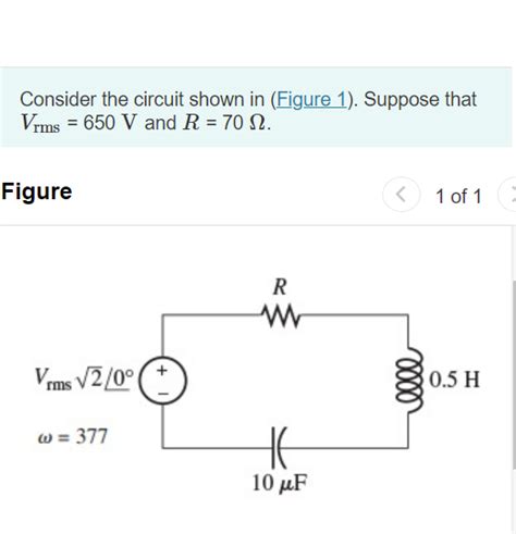 Solved Solve Using Given Values Find The Power Delivered Chegg Com
