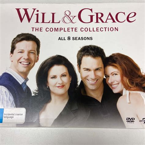 Complete Will And Grace Box Set 32 Discs In As New Condition S