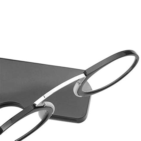 Unisex Nose Reading Glasses Without Side Templesarms With Pod Case C