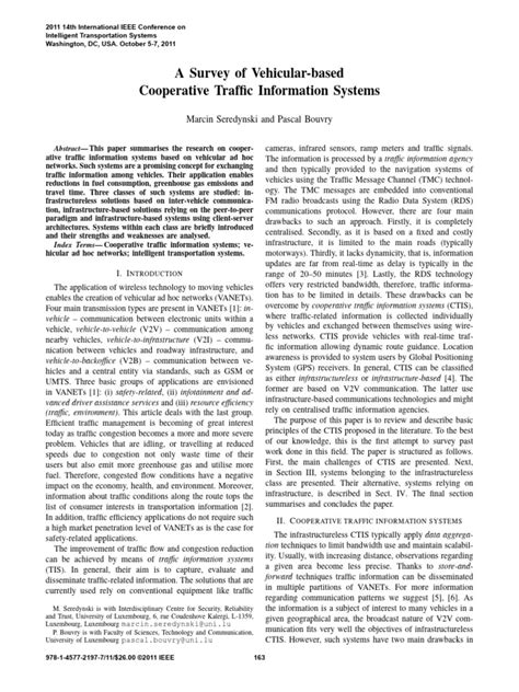 A Survey Of Vehicular Based Download Free Pdf Peer To Peer