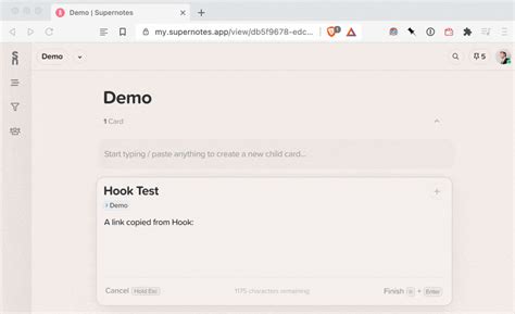 Working With Hookmark Formerly Hook Feature Requests Supernotes