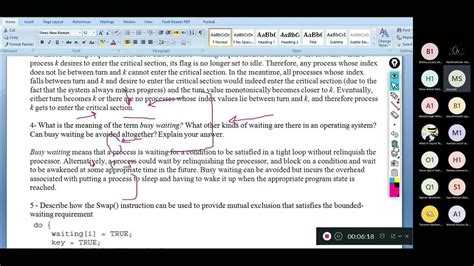 Operating Systems Tutorial Youtube