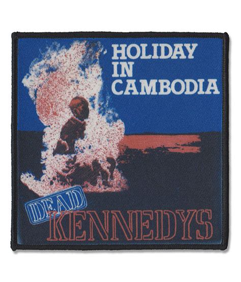 Dead Kennedys Holiday In Cambodia Patch Punk Patches Uk