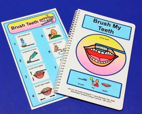 Brush My Teeth Pecs Autism Social Skills Story Aba Autism Visual