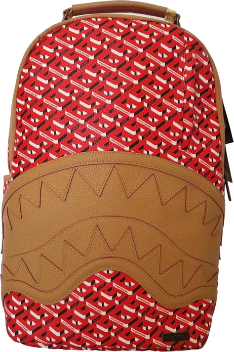 Sprayground 910b5432nsz 3dsg Limited Edition Backpack Red