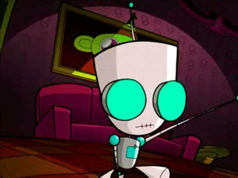 Invader Zim Gir With Octopus 