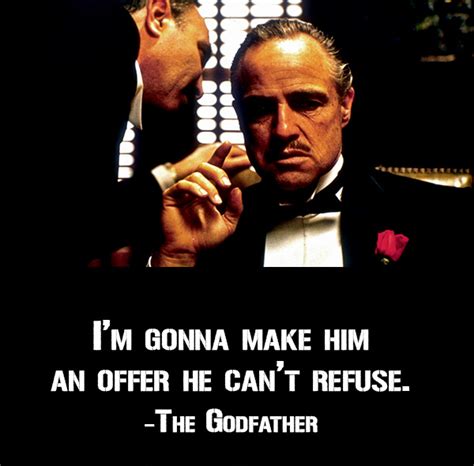 Most Famous Godfather Quotes Quotesgram