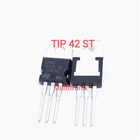 Jual Tip 42c St Transistor Tip42c Original St Shopee Indonesia
