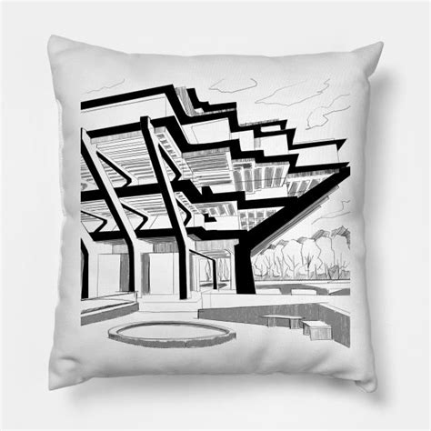 Brutalist Architecture In Landscape Pattern Sketch By Jorgelebeau Brutalist Architecture In Landscape Pattern Sketch By Jorgelebeau