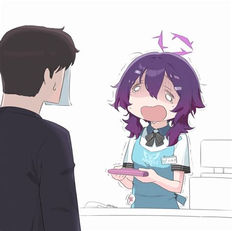 Sensei And Haruka Blue Archive And More Drawn By Chocowaffle Danbooru