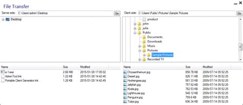 File Transfer Between The User And Server TSplus Remote Access