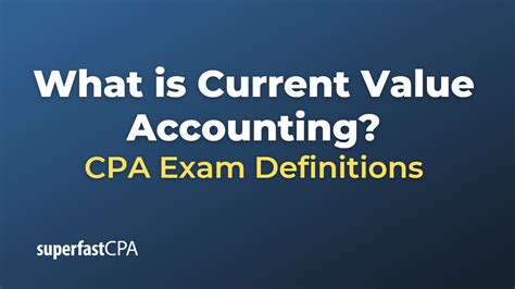 What Is Current Value Accounting Superfastcpa Cpa Review