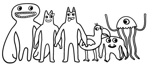 Dibujos Para Colorear Jardín De Banban 15 Páginas Para Colorear