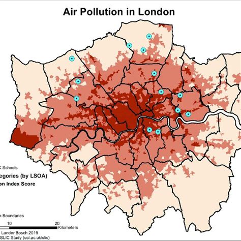 Deprivation In London Data © See Acknowledgements Download